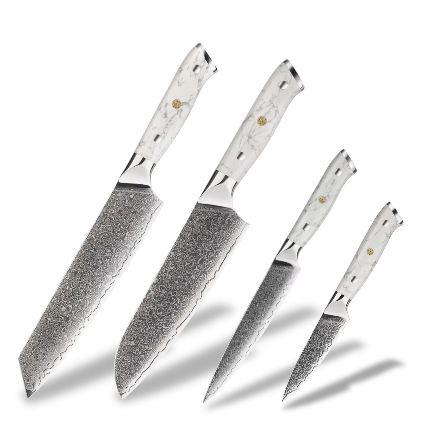 4-Piece Japanese Knife Set – Asahi Collection – Shenkuro Knives